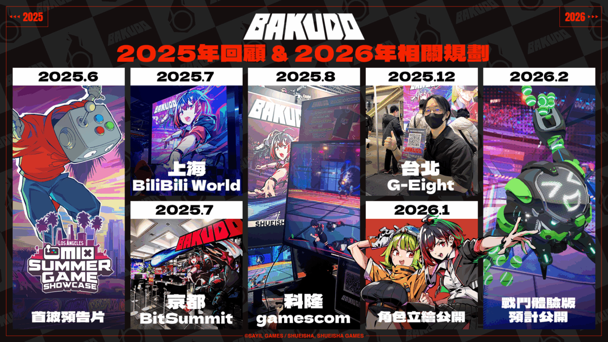 《BAKUDO》公開最新角色立繪！集英社遊戲揭示 2026 年計畫，戰鬥 DEMO 將於 2 月釋出 - 吹著魔笛的浮士德